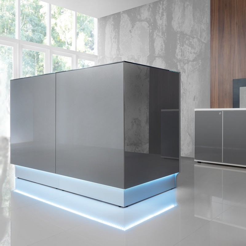 Linea Reception Desk (2444mm) | Big Box Office interiors -Design without limits, creativity ...